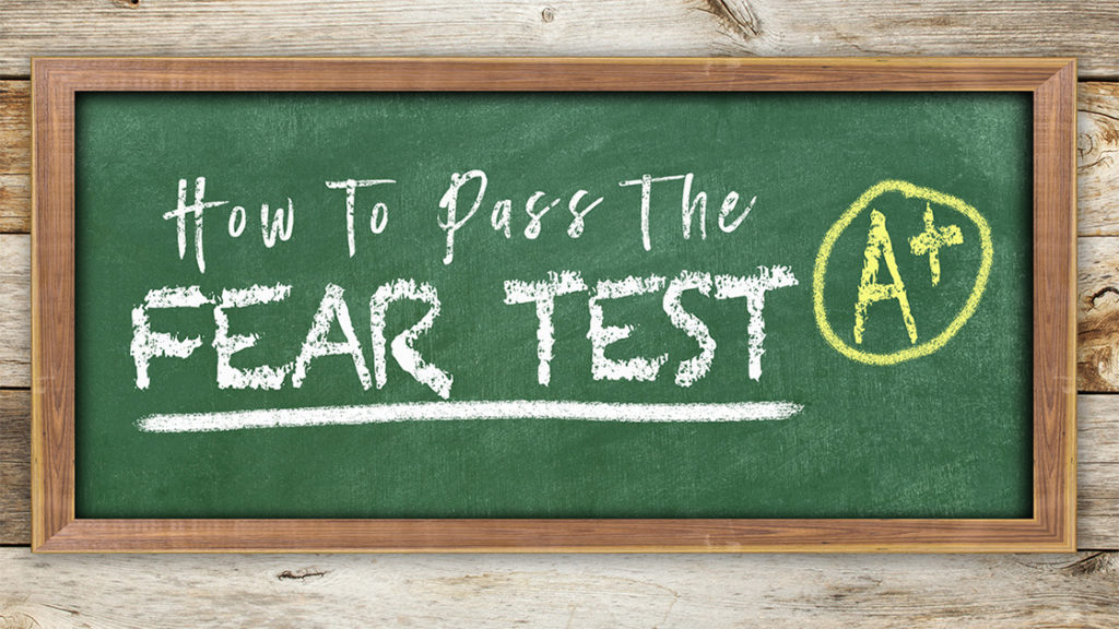How to Pass the Fear Test - KCM Europe