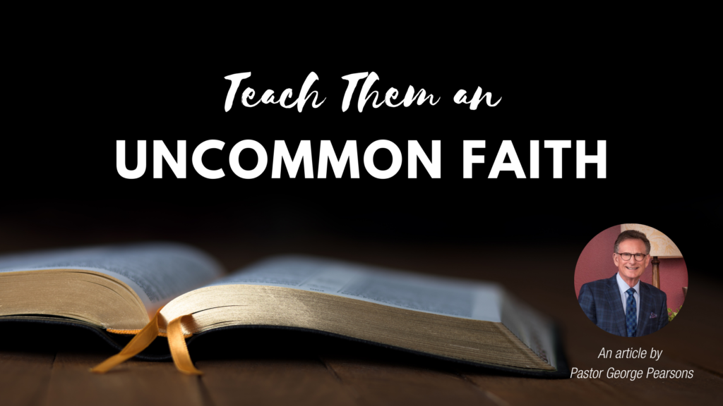 Teach Them an Uncommon Faith - KCM Europe